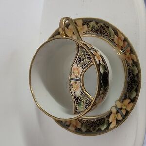 nippon | Kitchen | Vintage Hand Painted Porcelain Nippon Tea Cup And ...